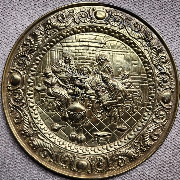 Wall Decor | Vintage Peerage Brass Wall Decor | Poshmark